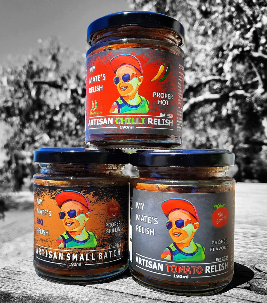 My Mate's Relish, Australia's Top Shelf Range of relishes, handmade in ...